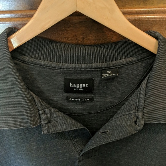 Haggar | Shirts | Mens Haggard Polo Xxl | Poshmark